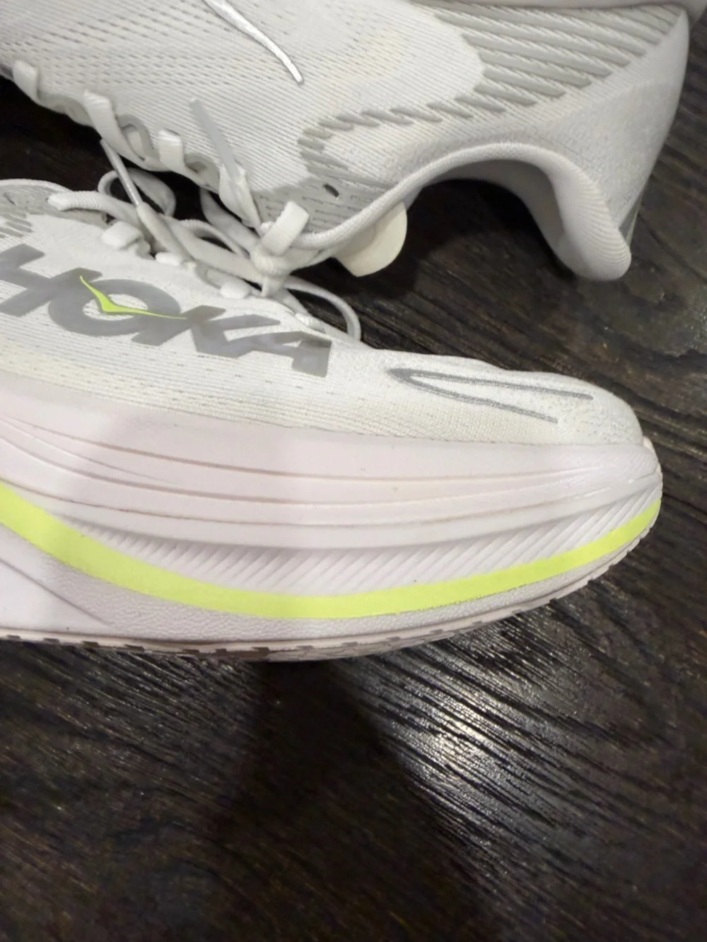 Hoka | Shoes | Hoka One One Skyward X 2 Womens 7b White Metallic ...